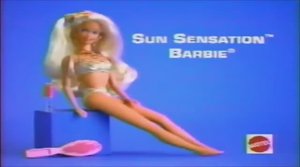 Реклама кукол Барби Маттел 1991 года