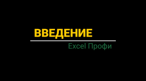 Курс Excel | Профи| BIRDYX