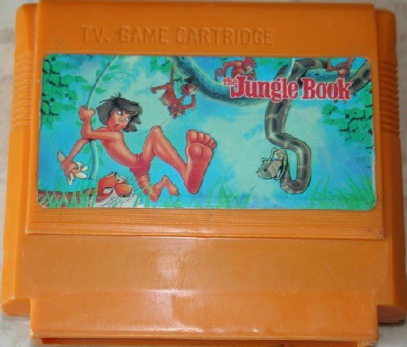 Dendy (Famicom,Nintendo,Nes) 8-bit Jungle Book / Книга Джунглей Прохождение