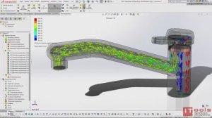 Уроки по SOLIDWORKS Flow Simulation. Computational Fluid Dynamics (CFD) Analysis  in SOLIDWORKS Flow Simulation