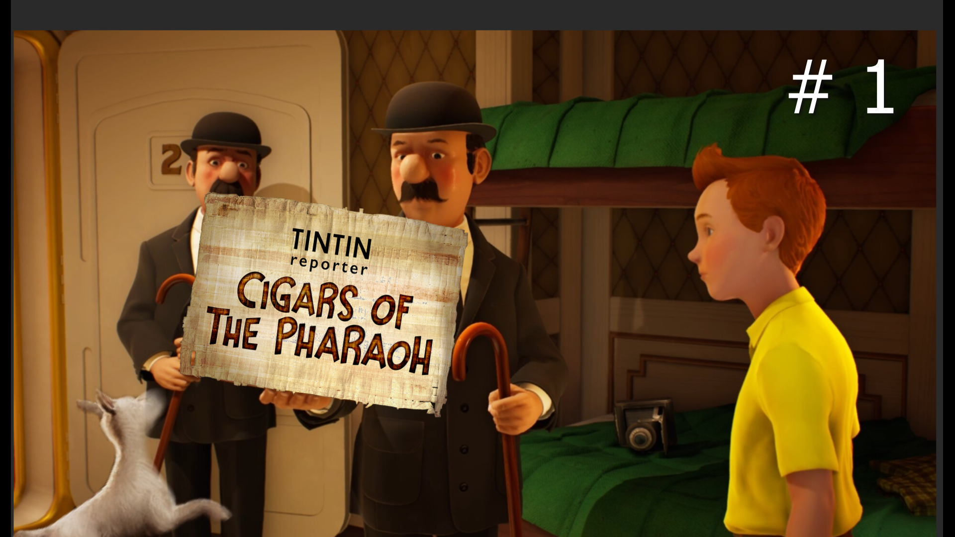 Tintin Reporter: Cigars of the Pharaoh. (Репортер Тинтин: Сигары фараона).