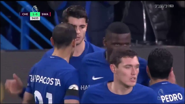Челси - Суонси Сити 1:0 видео