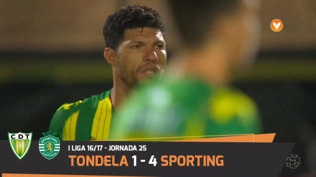 Тондела - Спортинг Лиссабон 1:4 видео