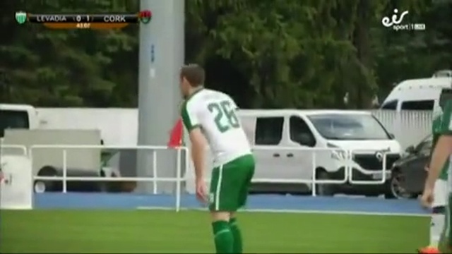 Левадия - Корк Сити 0:2 видео
