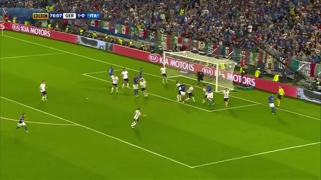 Германия - Италия 1:1 (пен. 6:5) видео