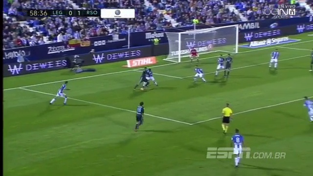 Леганес - Реал Сосьедад 0:2 видео