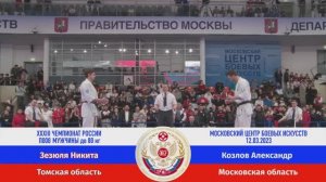 Чемпионат России 2023, Мужчины 80 кг