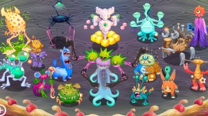 Полные Песни с каждого острова My Singing Monsters