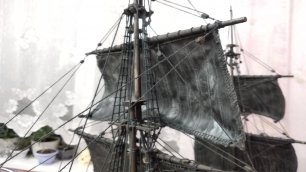 Сборка модели корабля Черная Жемчужина