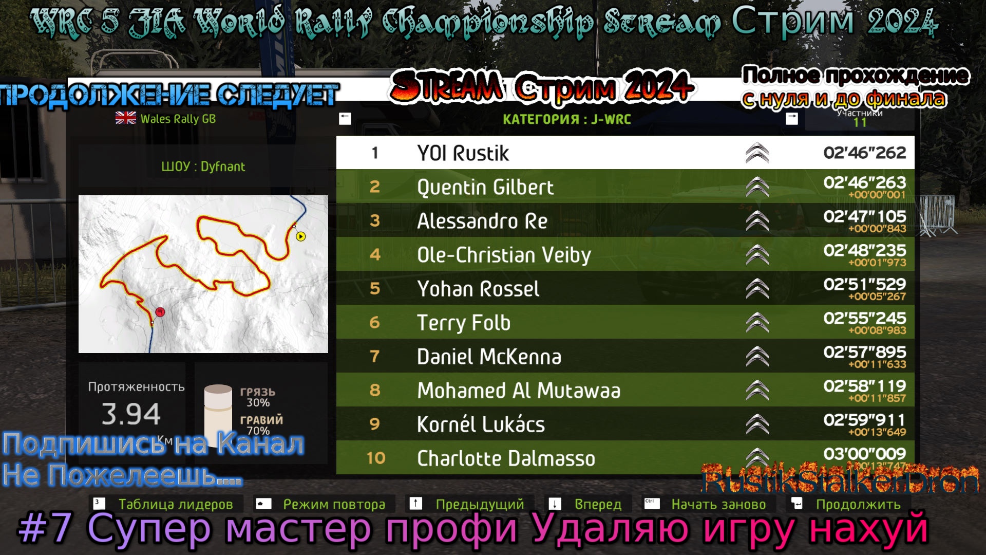 WRC 5 FIA World Rally Championship stream стрим 2024 Полное прохождение –  смотреть онлайн все 8 видео от WRC 5 FIA World Rally Championship stream  стрим 2024 Полное прохождение в хорошем качестве на RUTUBE