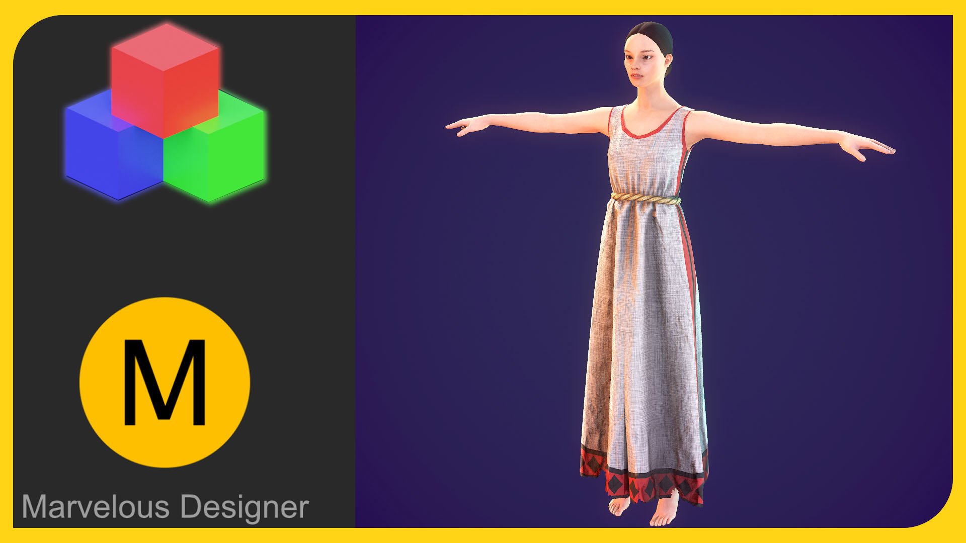 Видео с работами в Marvelous Designer