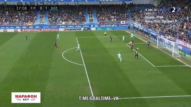Эйбар - Барселона 0:2 видео