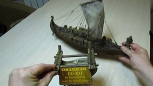 Модель скандинавский корабля Драккар