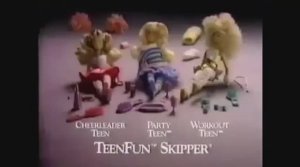 Реклама кукол Барби Маттел 1988 года