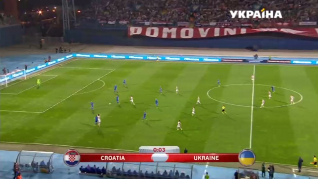 Хорватия - Украина 1:0 видео