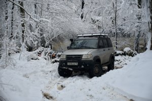 Взгляд водителя внедорожника