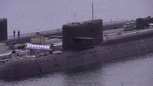 Оренбургская делегация на подшефной атомной подводной лодке «Оренбург»