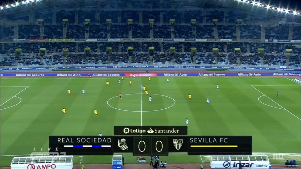 Реал Сосьедад - Севилья 0:4 видео