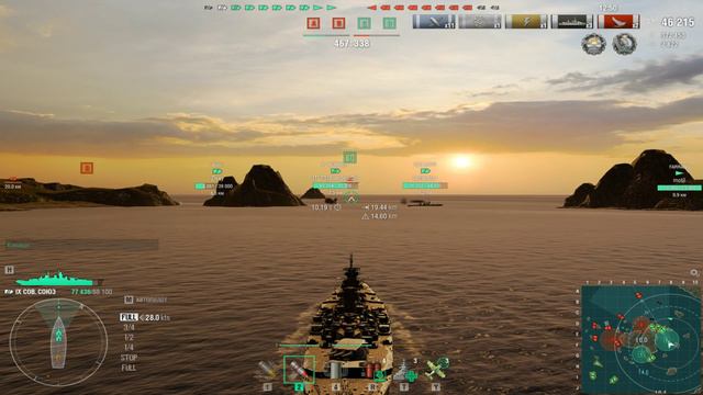 Советский линкор Советский Союз.Игра World Of Warships