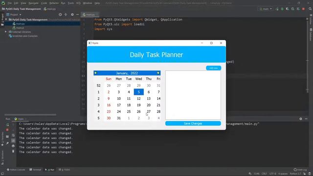 Code First with Hala - PyQt5 GUI Projects