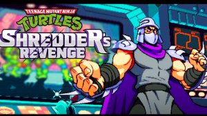 Сайд-скроллер в жанре избей их всех. Teenage Mutant Ninja Turtles: Shredder′s Revenge. Кооперативное прохождение.