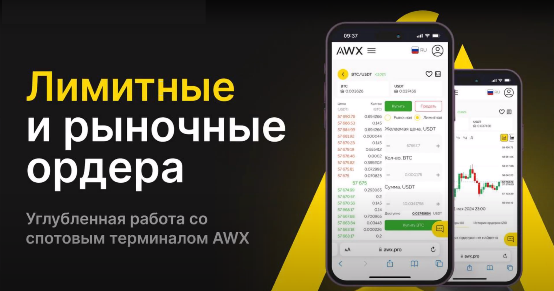 НАВИГАЦИЯ ПО ПРИЛОЖЕНИЮ AWX