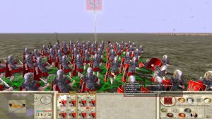 Rome: Total War. Отдельные битвы и тестирование разных фишек игры