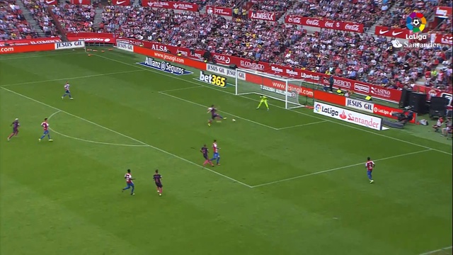 Спортинг Хихон - Барселона 0:5 видео