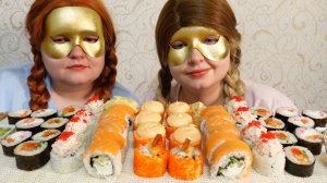 ? ASMR Sushi Rolls