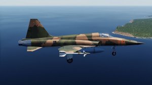 Видео из симулятора DCS World.