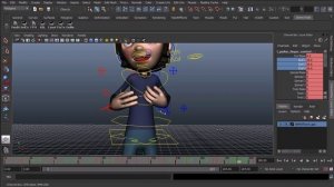 Animating Dialogue Scene in Maya