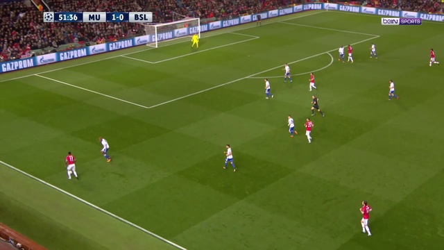 Манчестер Юнайтед - Базель 3:0 видео