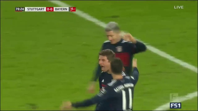 Штутгарт - Бавария 0:1 видео