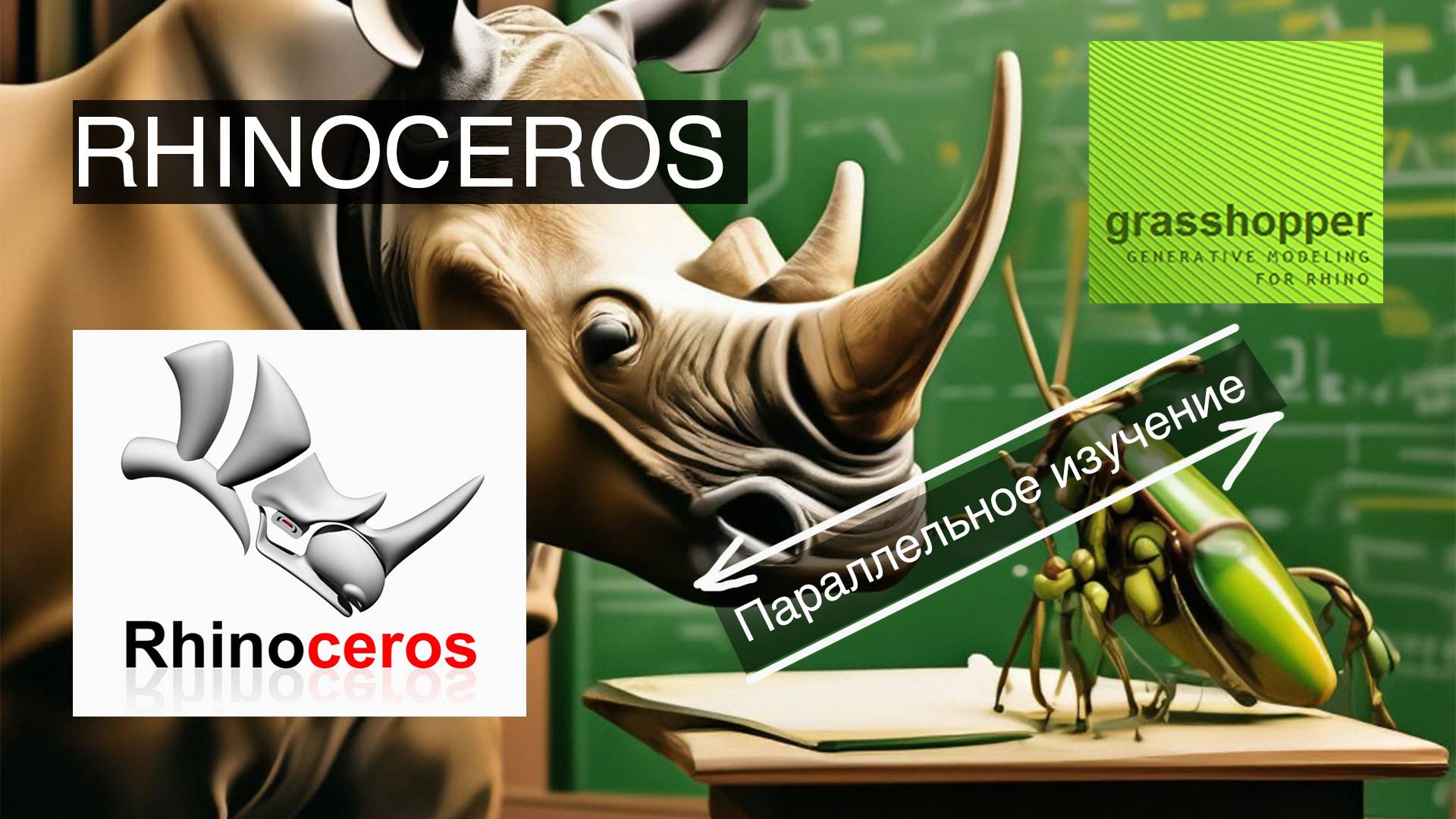 Rhinoceros + Grasshopper (изучаем параллельно)*