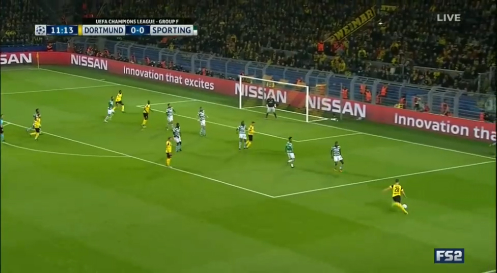 Боруссия Дортмунд - Спортинг Лиссабон 1:0 видео