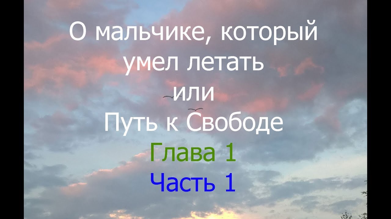 О Мальчике, Который Умел Летать, или Путь К Свободе. Гл1-5 – смотреть  онлайн все 31 видео от О Мальчике, Который Умел Летать, или Путь К Свободе.  Гл1-5 в хорошем качестве на RUTUBE