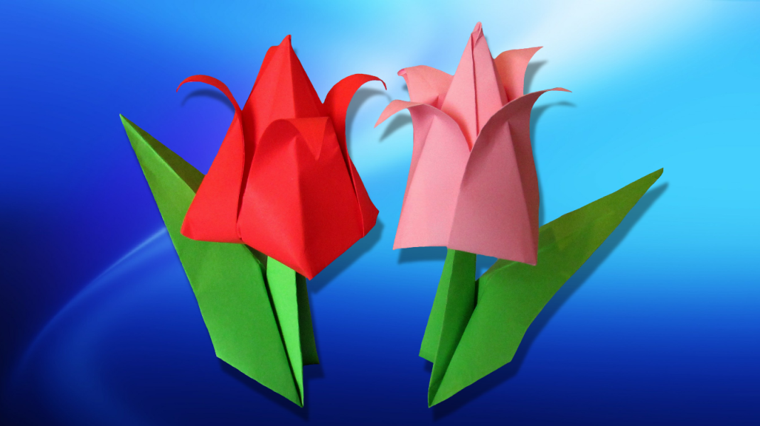 Как сделать простой цветок в технике оригами: 12 шагов