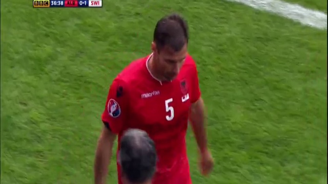 Албания - Швейцария 0:1 видео