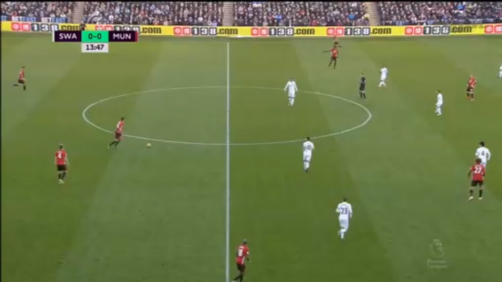 Суонси Сити - Манчестер Юнайтед 1:3 видео