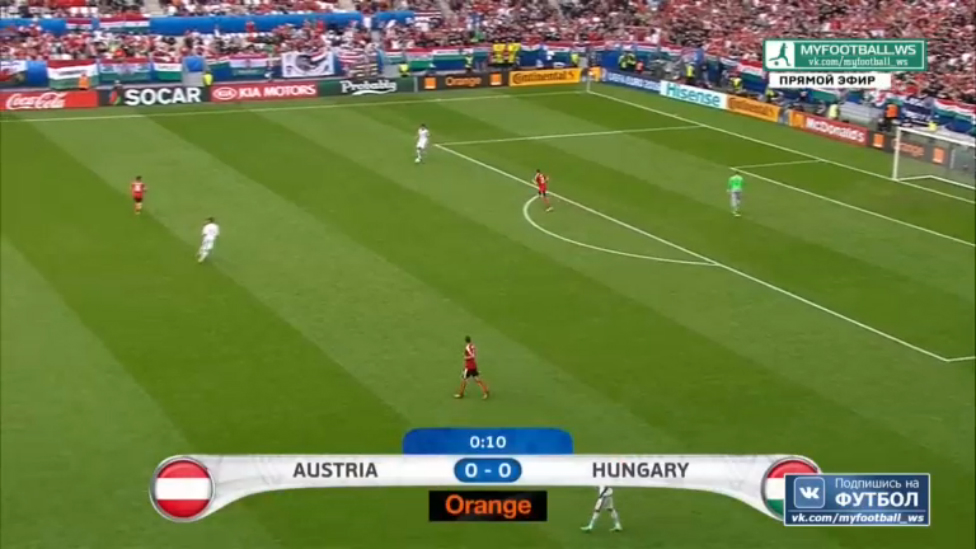 Австрия - Венгрия 0:2 видео