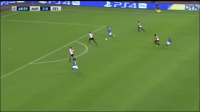 Наполи - Фейеноорд 3:1 видео