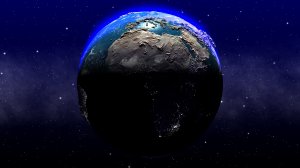 Планета Земля, 3D Земной шар, Космос
