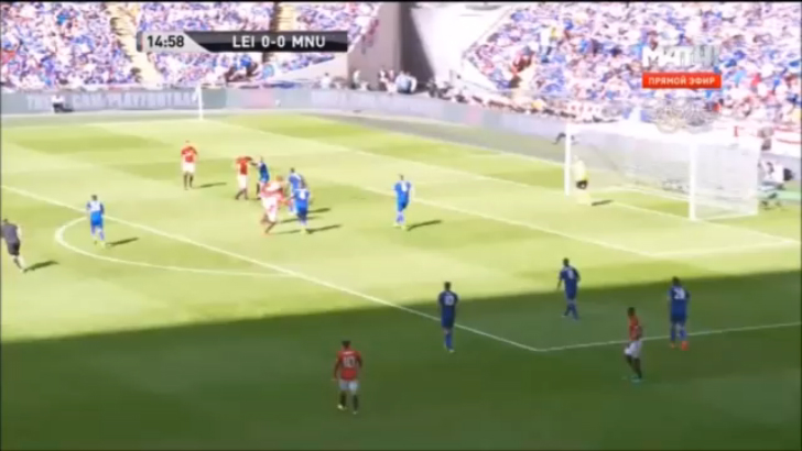 Лестер Сити - Манчестер Юнайтед 1:2 видео