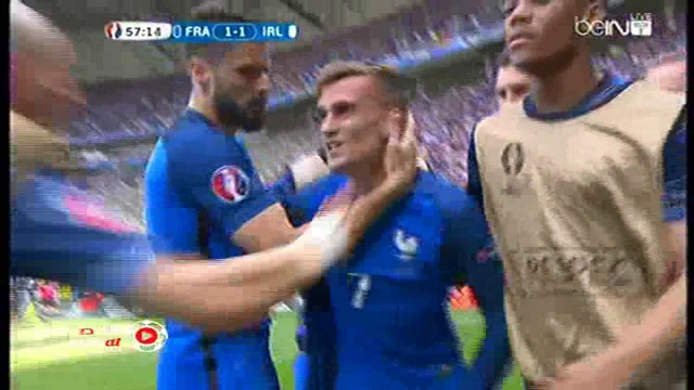 Франция - Ирландия 2:1 видео