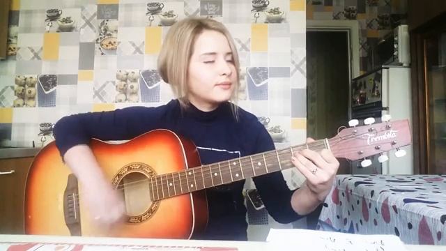 Ирина и Михаил Круг- Тебе моя последняя любовь ( Виктория Комерженко-песни под гитару)