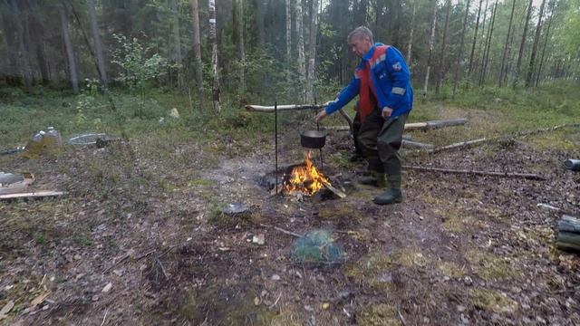 31 июля 1-2 августа 2021 года На Неленьге  Виктор Васильевич, Алексей и я, Александр.