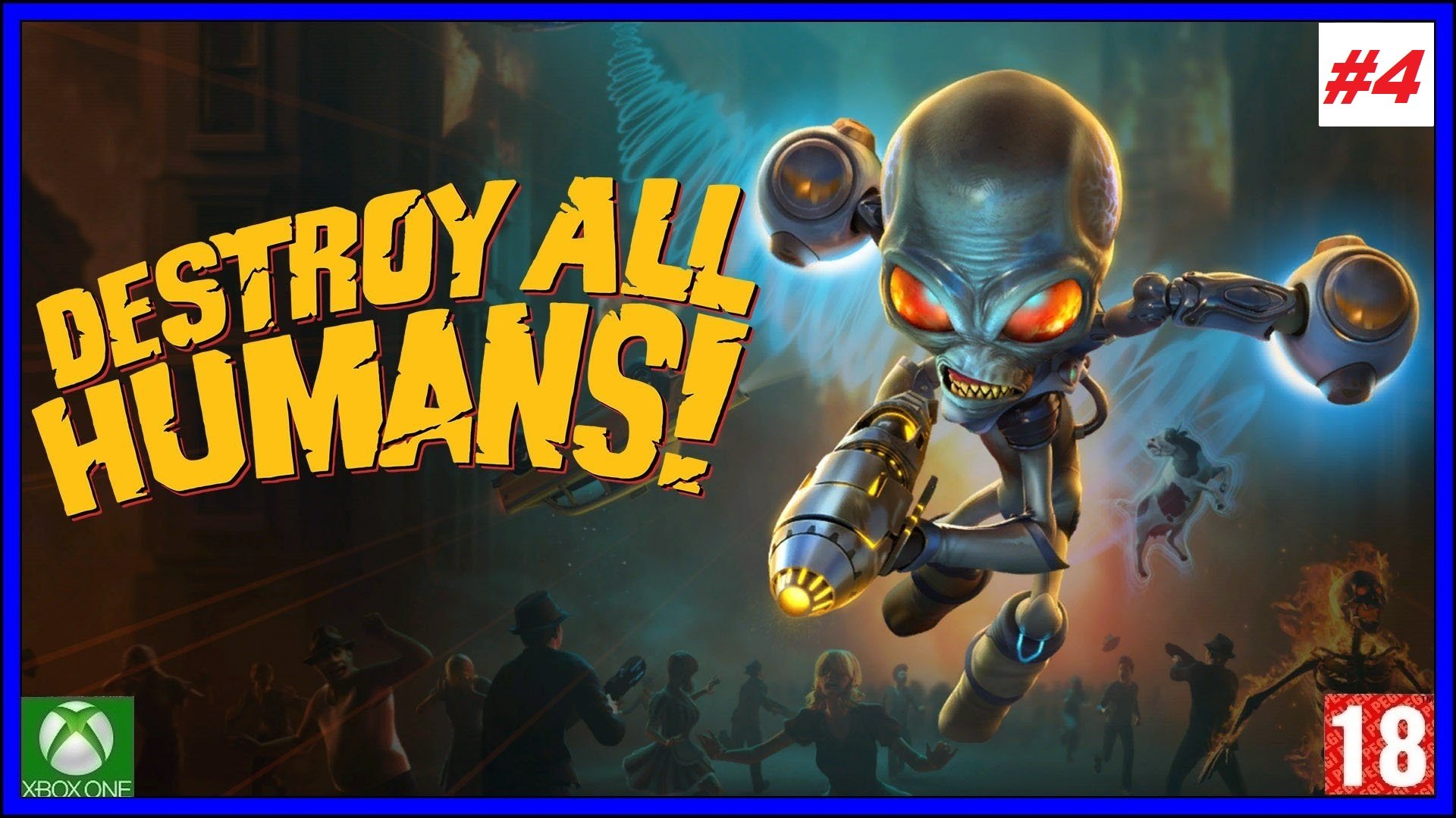 Destroy All Humans!(Xbox One) - Прохождение игр. (2020)(без комментариев)