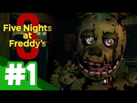 Five Nights at Freddy′s 3 PS4 Прохождение