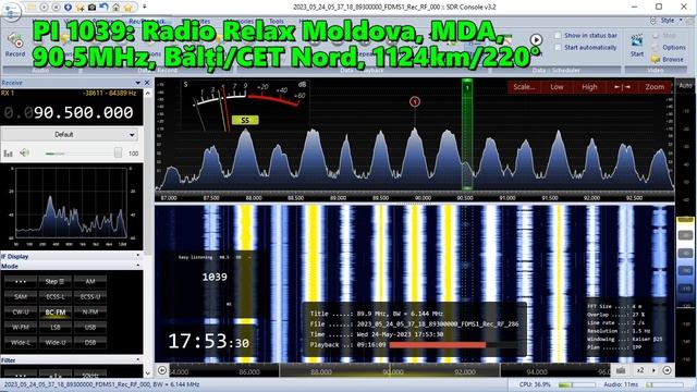 FM DX Молдавия