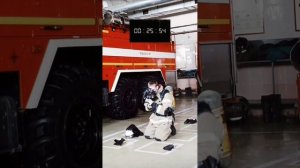 Тренировки пожарных и спасателей МЧСЕАО